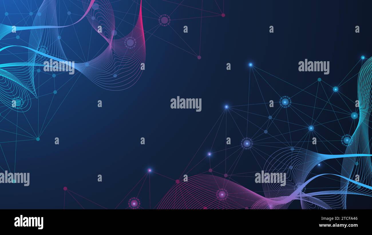 Global network connection. Global business. Social network ...