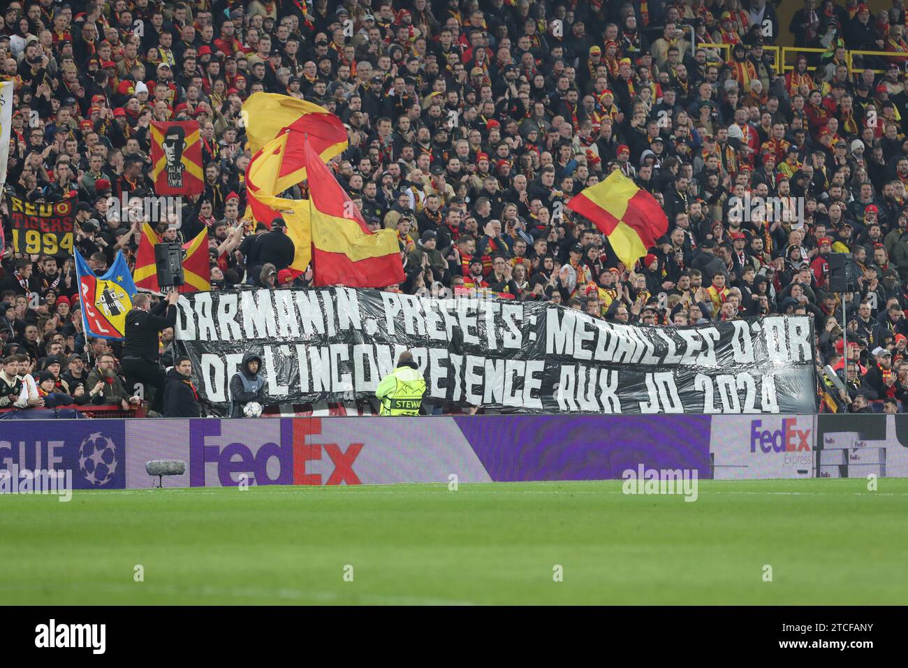 France. 12th Dec, 2023. © PHOTOPQR/VOIX DU NORD/COURBE ; 12/12/2023 ...