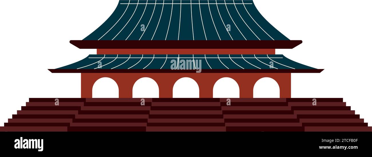 Isolated colored traditional japanese castle landmark Vector Stock ... Isolated colored traditional japanese castle landmark Vector Stock ...