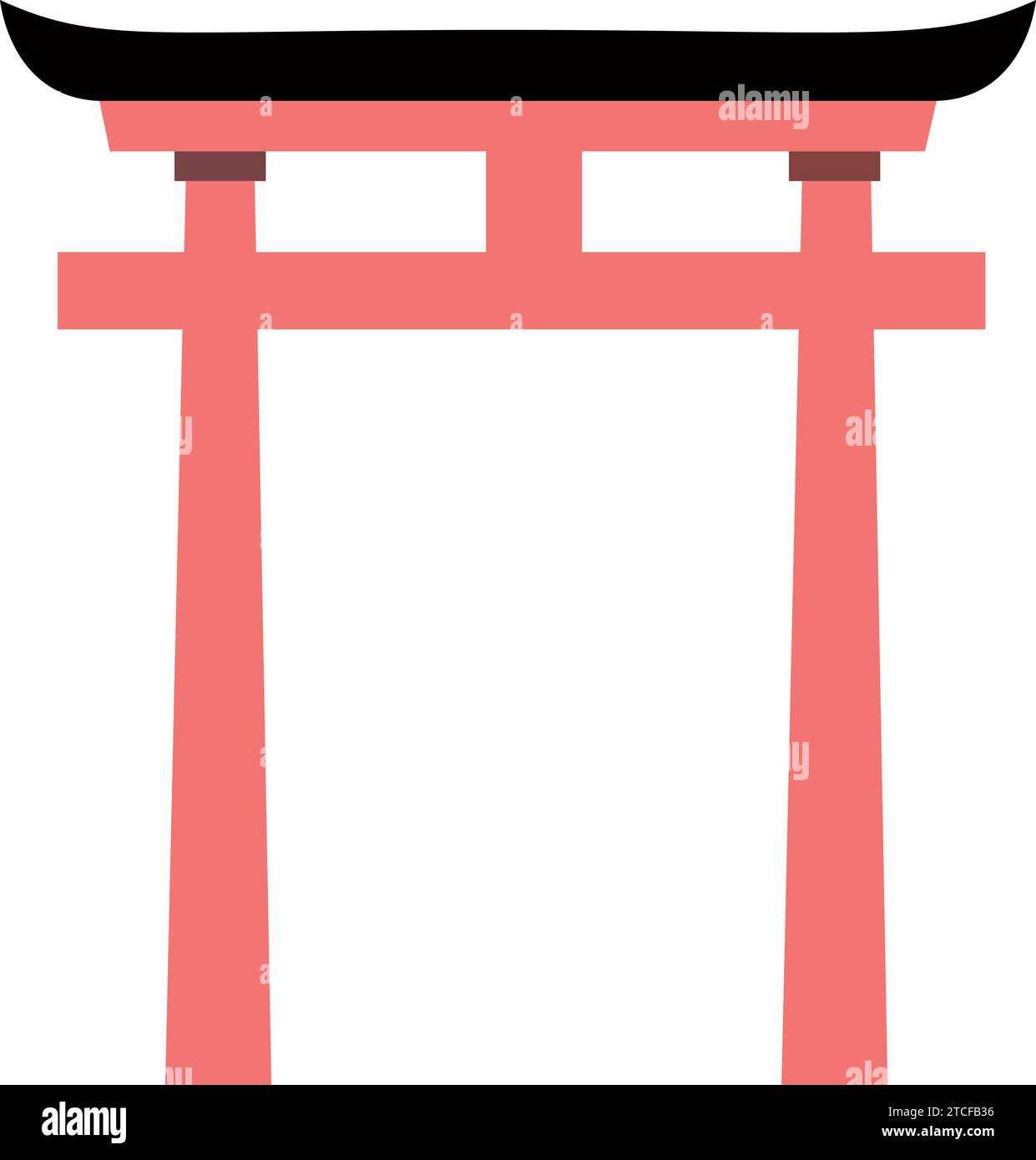 Isolated colored traditional japanese shrine landmark Vector Stock ... Isolated colored traditional japanese shrine landmark Vector Stock ...