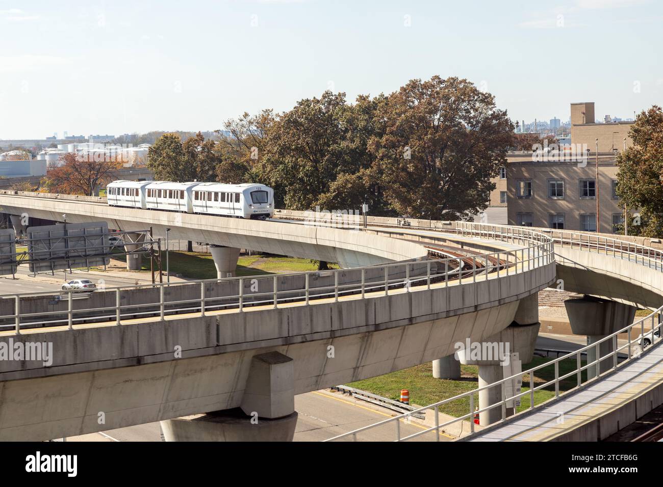Airtrain to JFK airport, Queens, New York, United States of America ...
