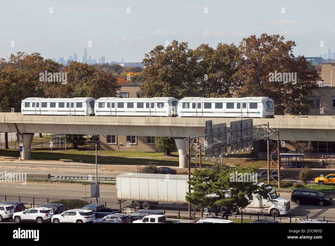 Airtrain to JFK airport, Queens, New York, United States of America ...