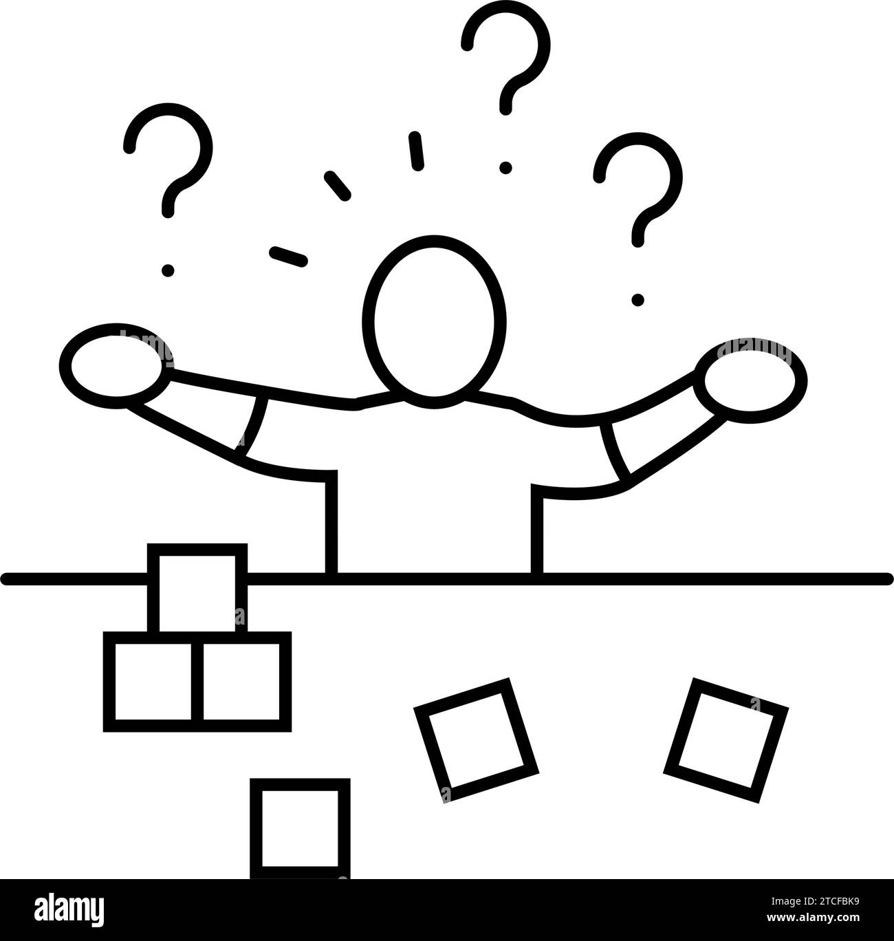 developmental delays occupational therapist line icon vector ...