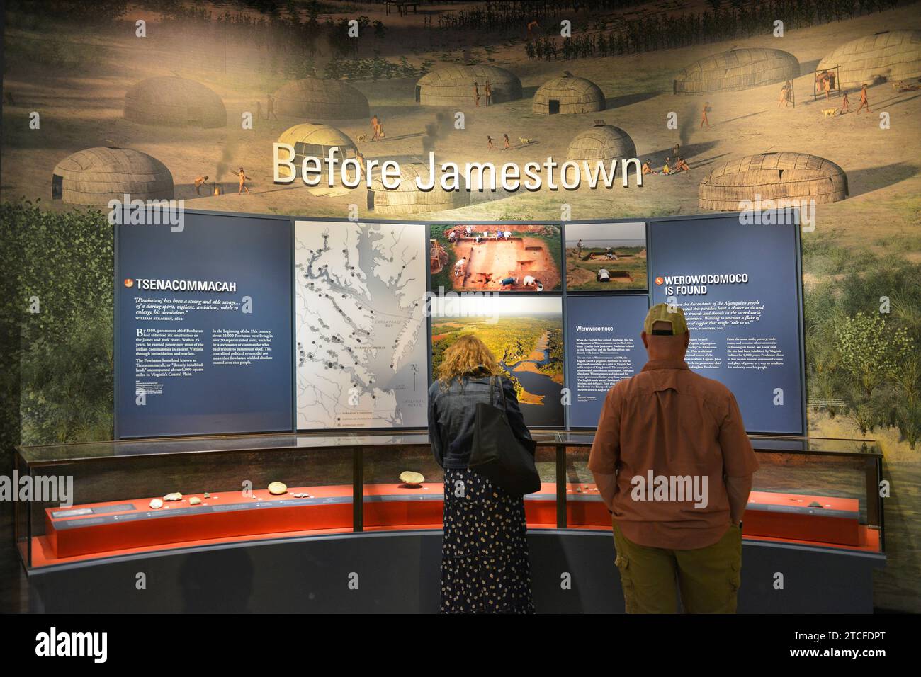 Visual history and artifacts seen by visitors at the Living History ...