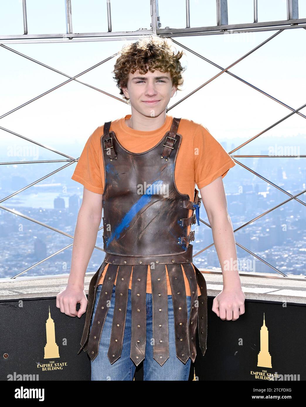 Walker Scobell from "Percy Jackson and the Olympians" visits the Empire ...