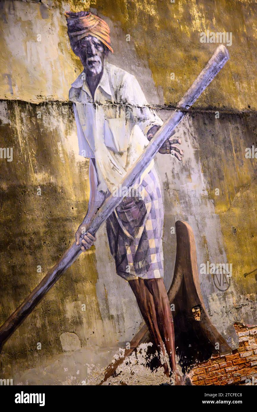 Night time mural hi-res stock photography and images - Alamy