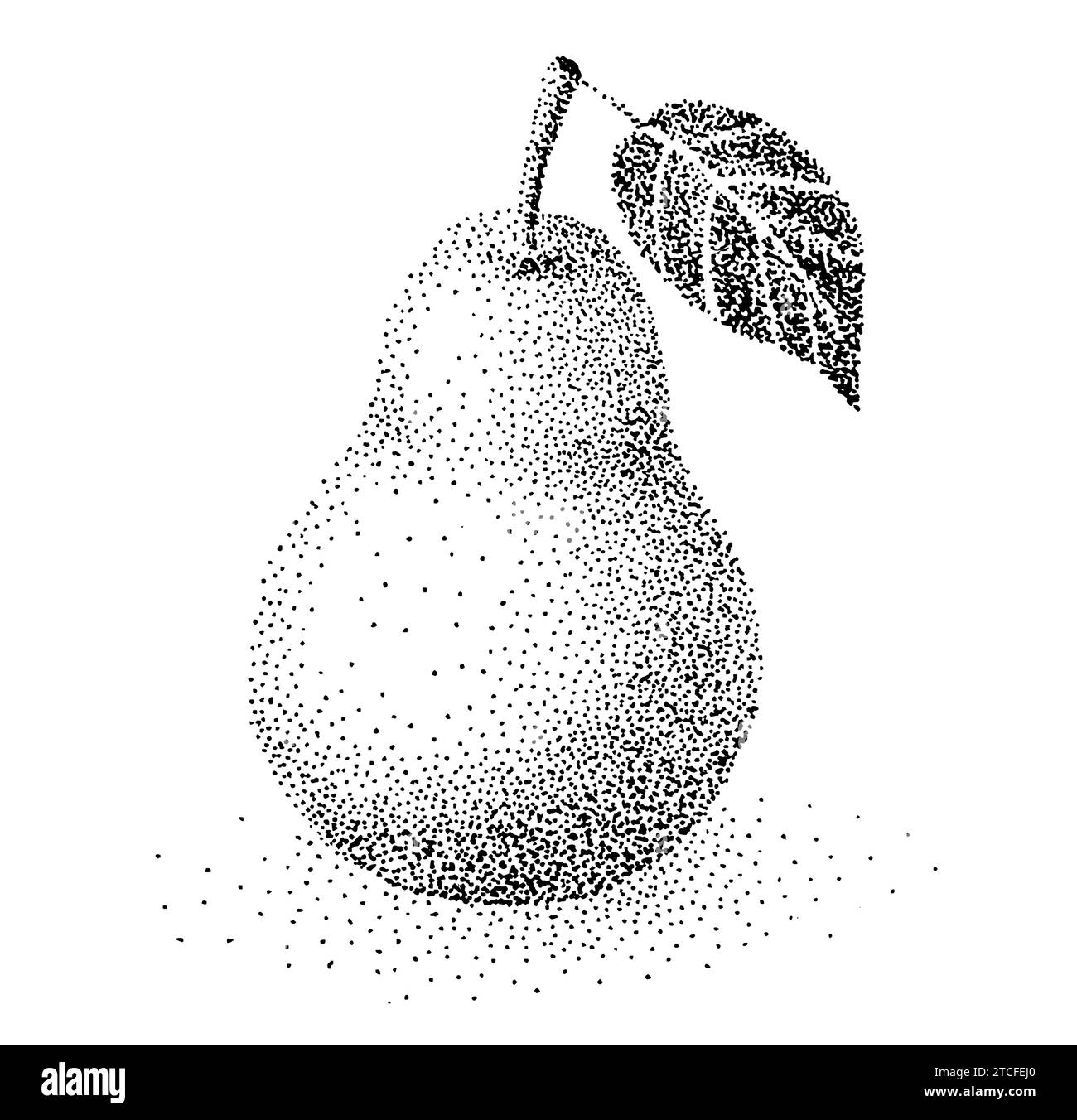 Pear on a white background. Pointillism Stock Vector Image & Art - Alamy Pear on a white background. Pointillism Stock Vector Image & Art - Alamy