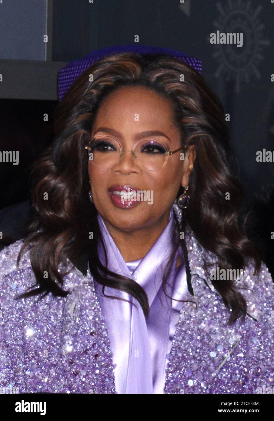 New York, NY, USA. 12th Dec, 2023. Oprah Winfrey pictured as the cast ...