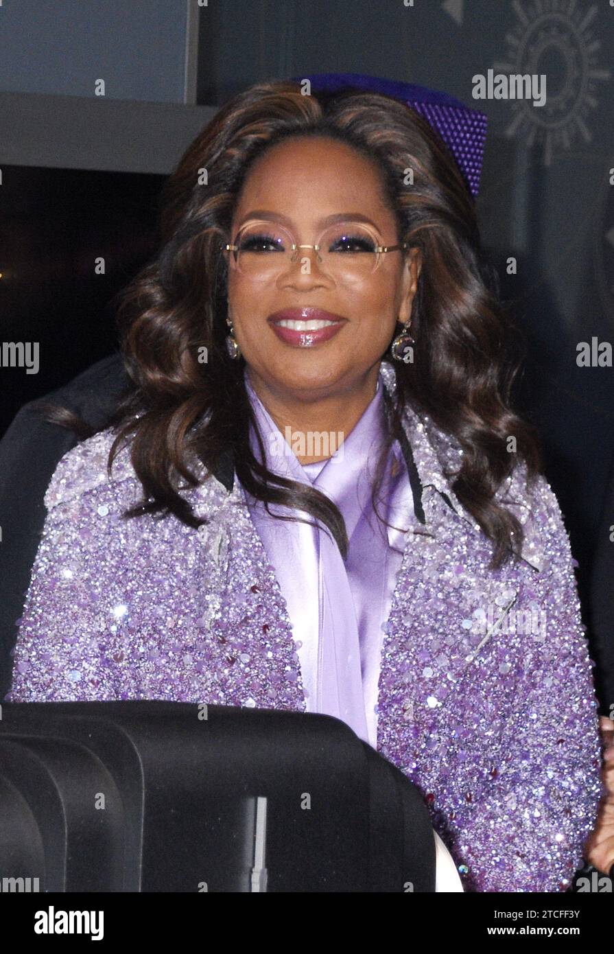 New York, NY, USA. 12th Dec, 2023. Oprah Winfrey pictured as the cast ...