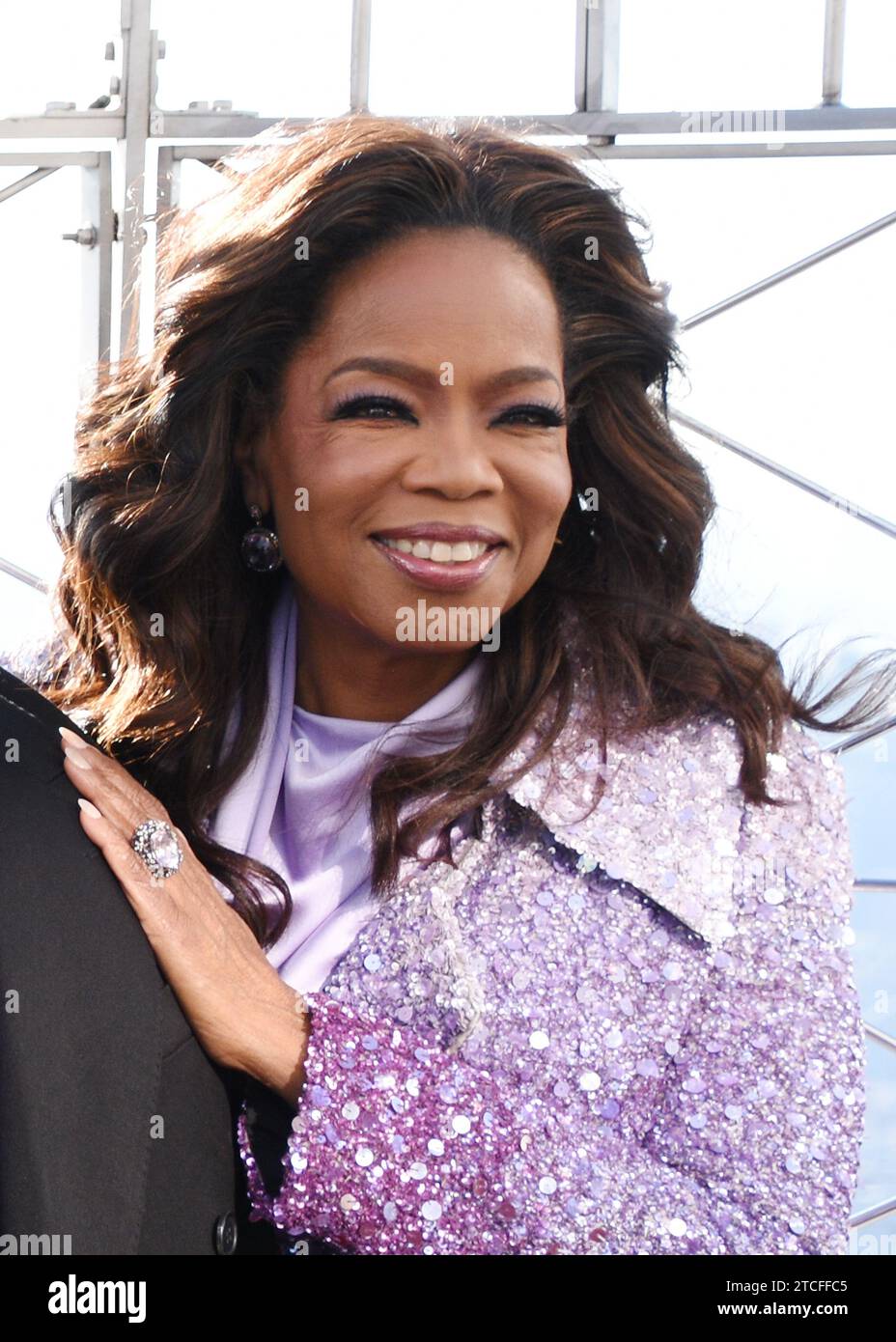 New York, NY, USA. 12th Dec, 2023. Oprah Winfrey pictured as the cast ...