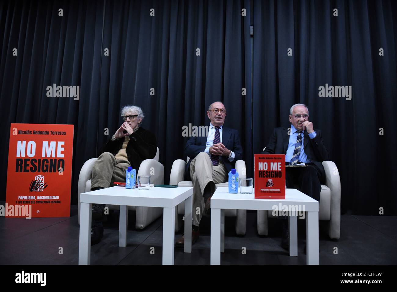 (L-R) Journalist Álvaro Delgado Gal. DECEMBER 12;2023 Fernando Sánchez / Europa Press 12/12/2023 ...