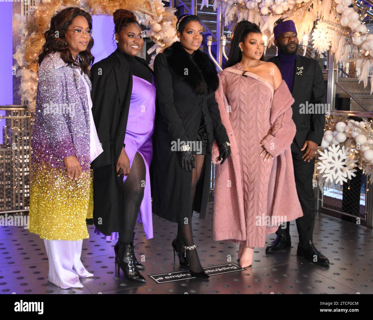 New York Ny December 12 Oprah Winfrey Danielle Brooks Fantasia