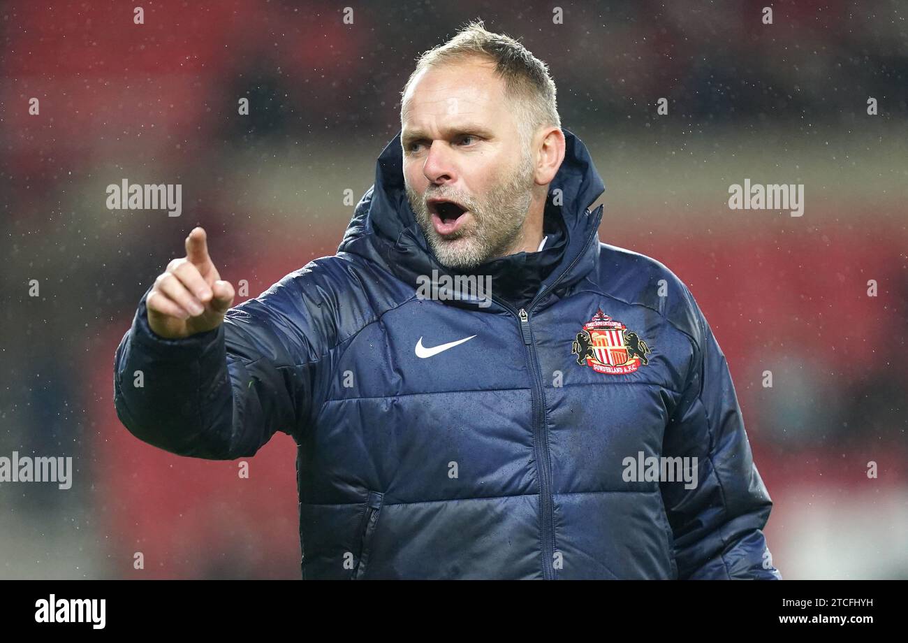 Sunderland first team coach Michael Proctor ahead of the Sky Bet ...