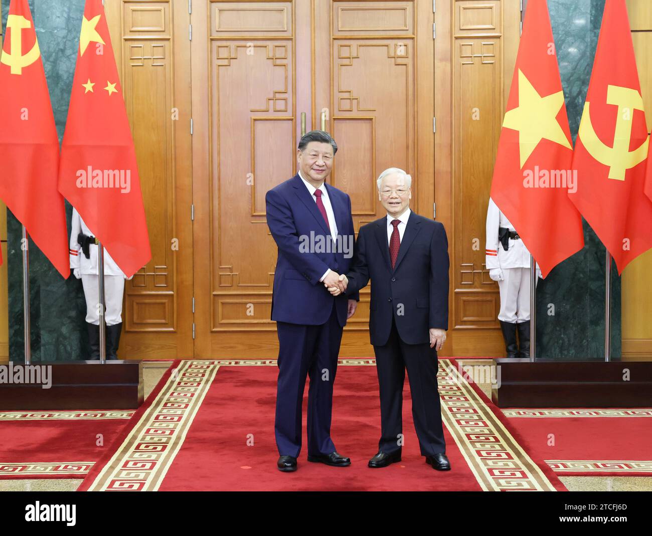 Hanoi, Vietnam. 12th Dec, 2023. General Secretary of the Communist ...