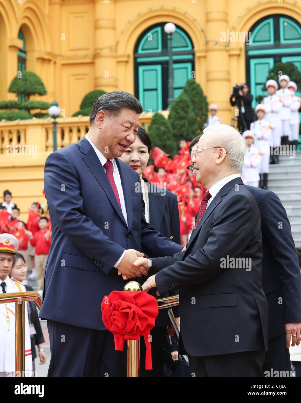 Hanoi, Vietnam. 12th Dec, 2023. General Secretary of the Communist ...