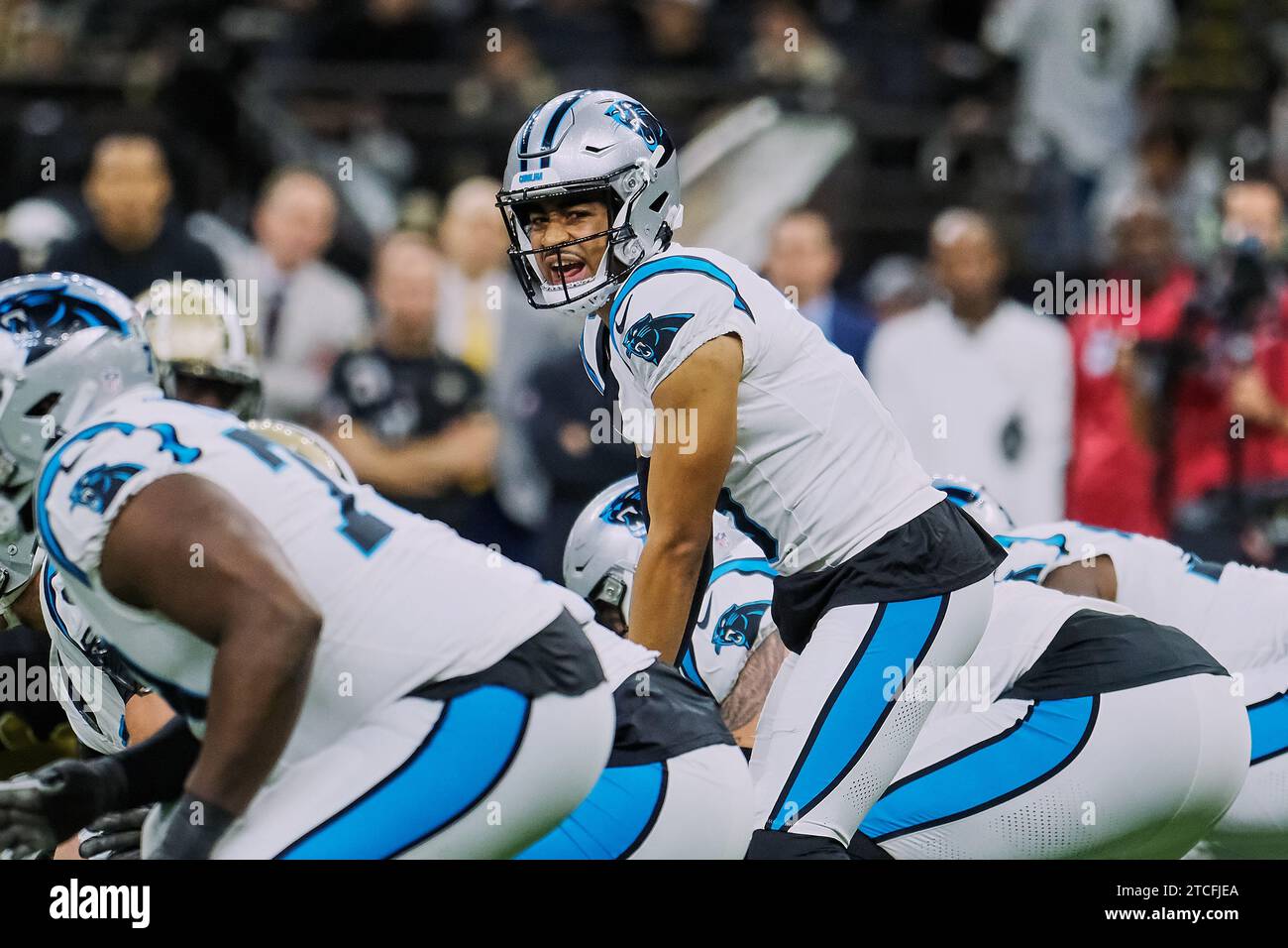 New Orleans, Louisiana, USA. 12th Dec, 2023. Carolina Panthers ...