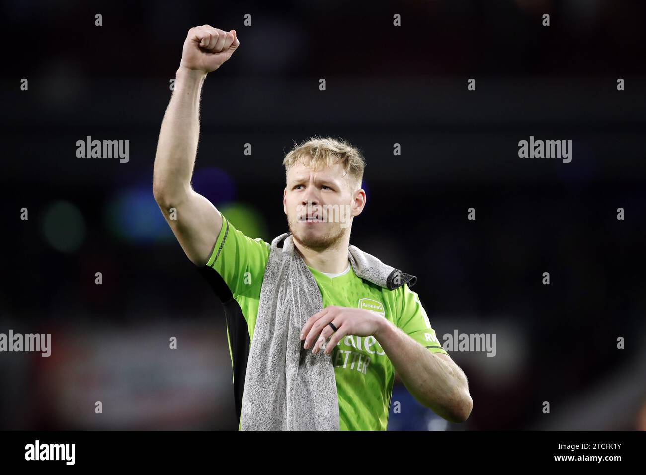 EINDHOVEN - Arsenal FC goalkeeper Aaron Ramsdale during the UEFA ...