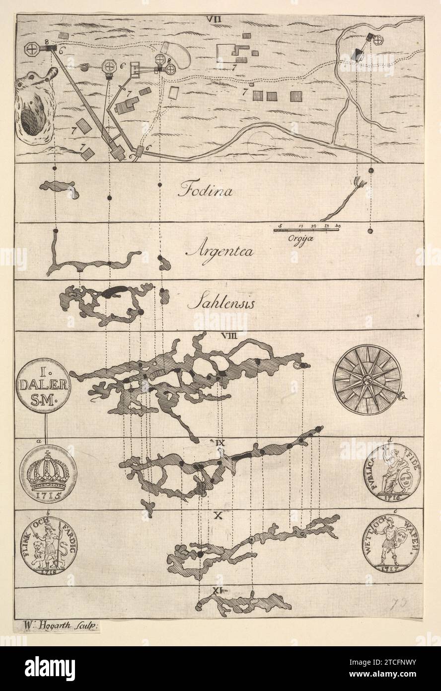 Fodina argentea sahlensis a silver mine hi-res stock photography and ...