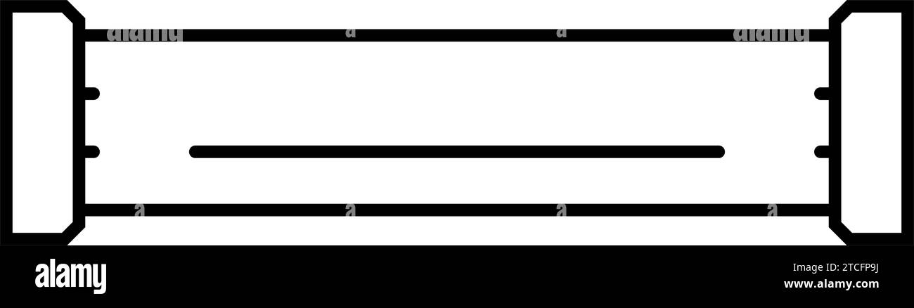 supply pipeline line icon vector illustration Stock Vector Image & Art ...