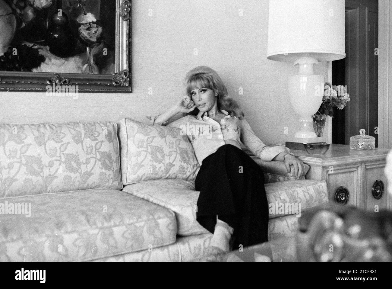 Barbara Eden, star of "I Dream of Jeannie" circa 1969. (File Reference ...