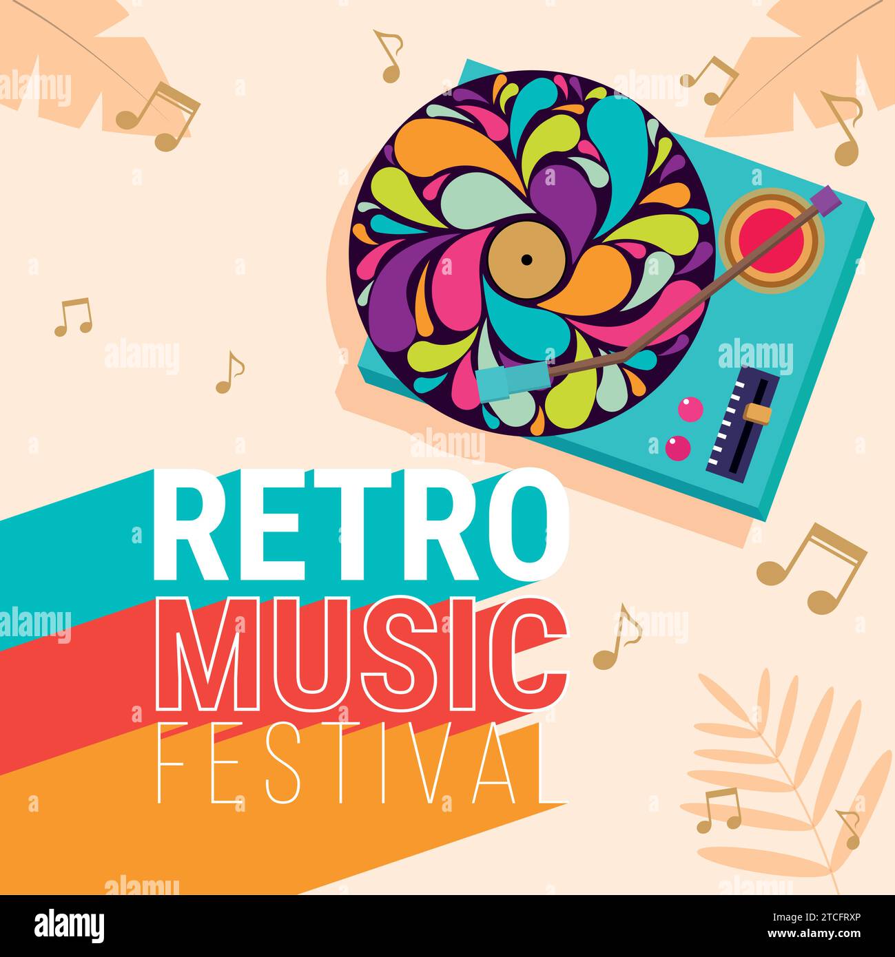 Retro festival hi-res stock photography and images - Alamy