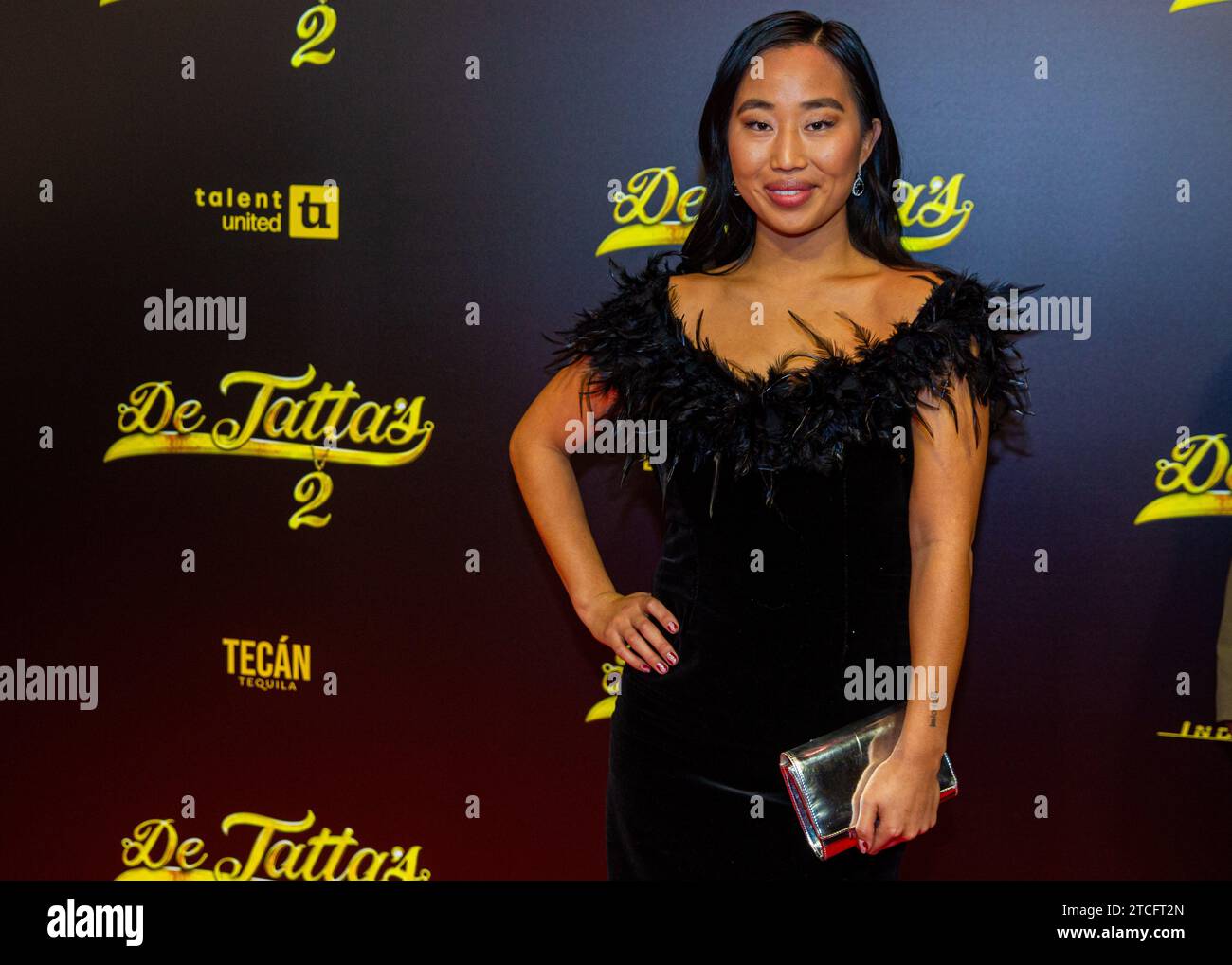 AMSTERDAM - Roosmarijn Wind on the red carpet prior to the premiere of ...