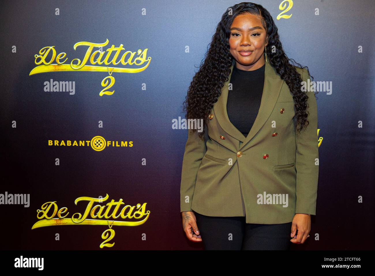 AMSTERDAM - Vonneke Bonneke on the red carpet prior to the premiere of ...