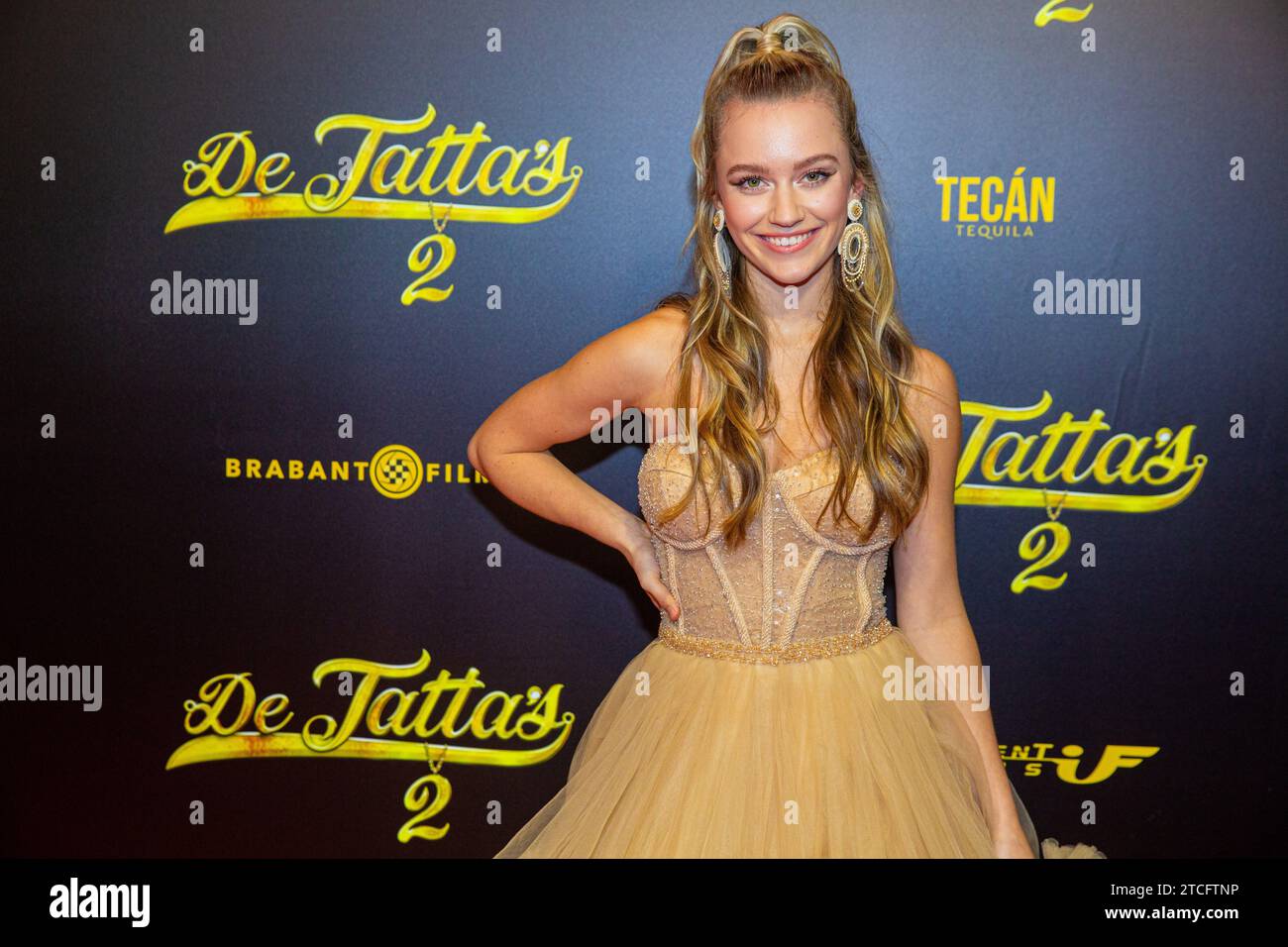 AMSTERDAM - Sterre Koning on the red carpet prior to the premiere of De ...
