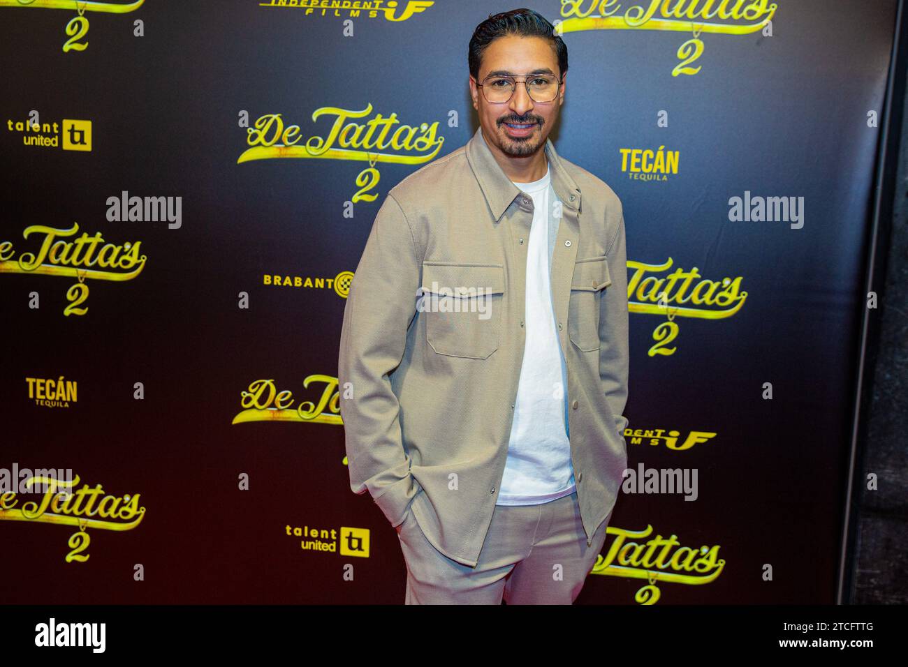 AMSTERDAM - Hassan Slaby on the red carpet prior to the premiere of De ...