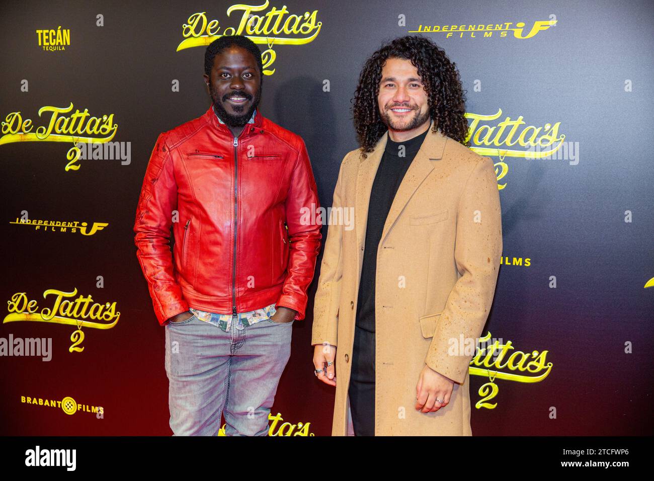 AMSTERDAM - Alkan Coklu and Andre Dongelmans on the red carpet prior to ...