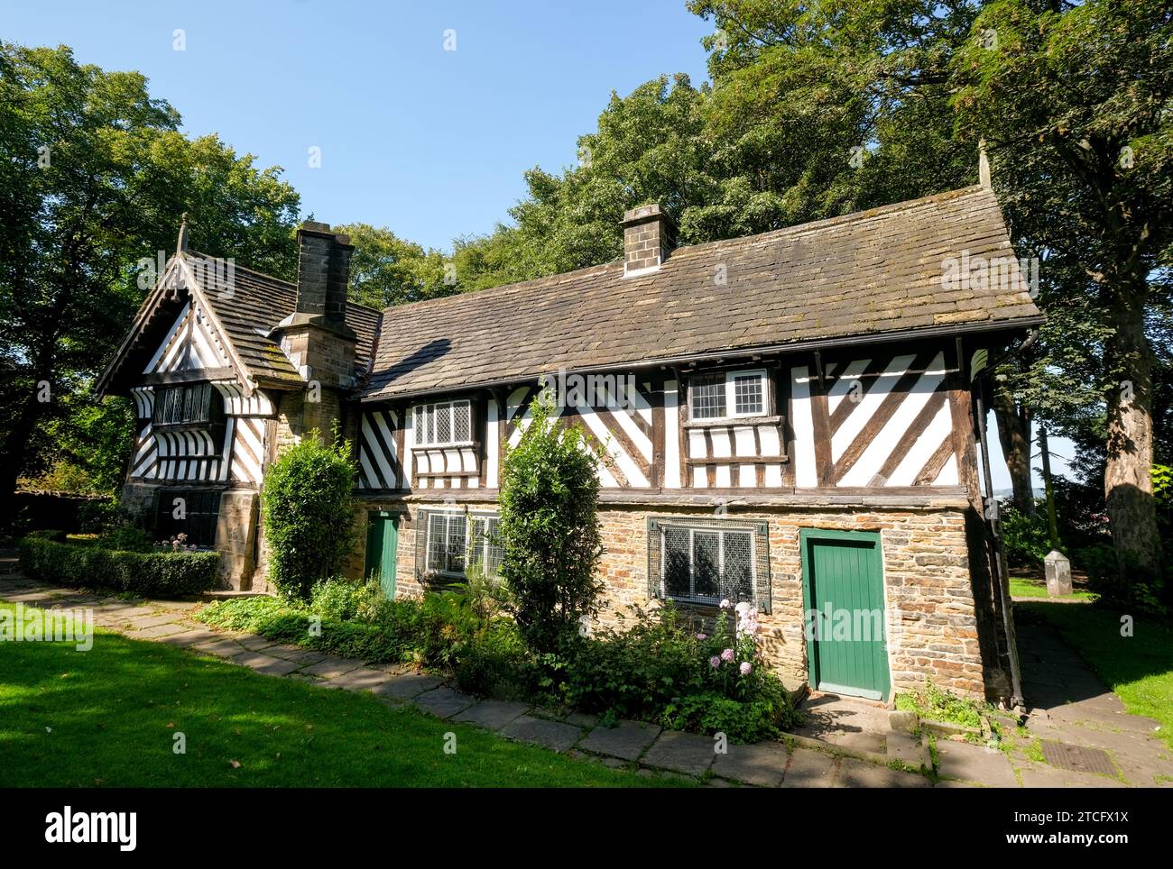 Sheffield's Bishop's House, built in the 16th century and now occupying ...