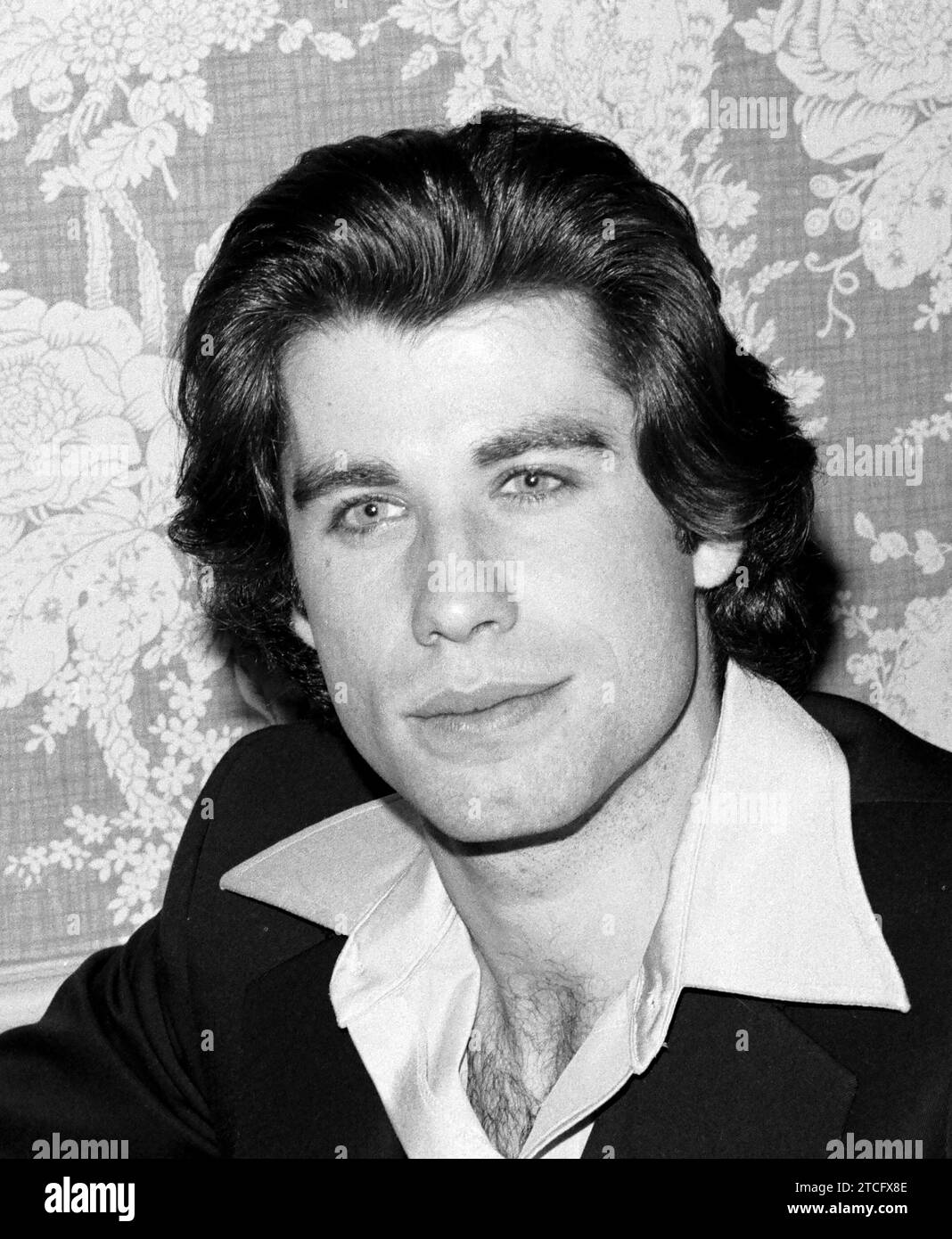 John Travolta At A Press Conference For Saturday Night Fever 1977 File Reference 34580 