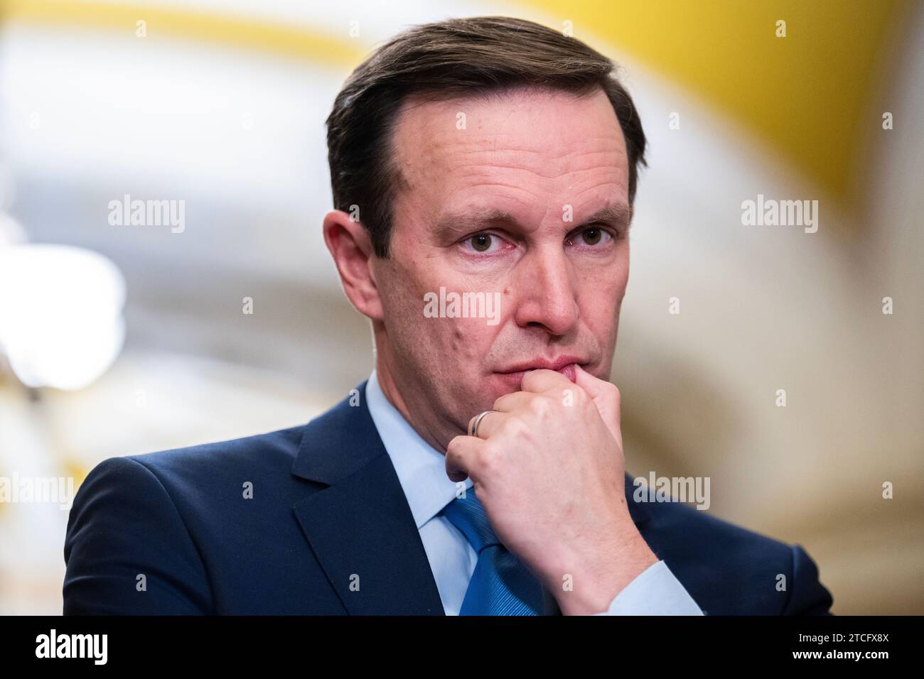 UNITED STATES - DECEMBER 12: Sen. Chris Murphy, D-Conn., attends a news ...