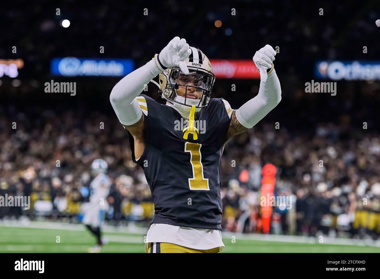 New Orleans, Louisiana, USA. 12th Dec, 2023. New Orleans Saints ...