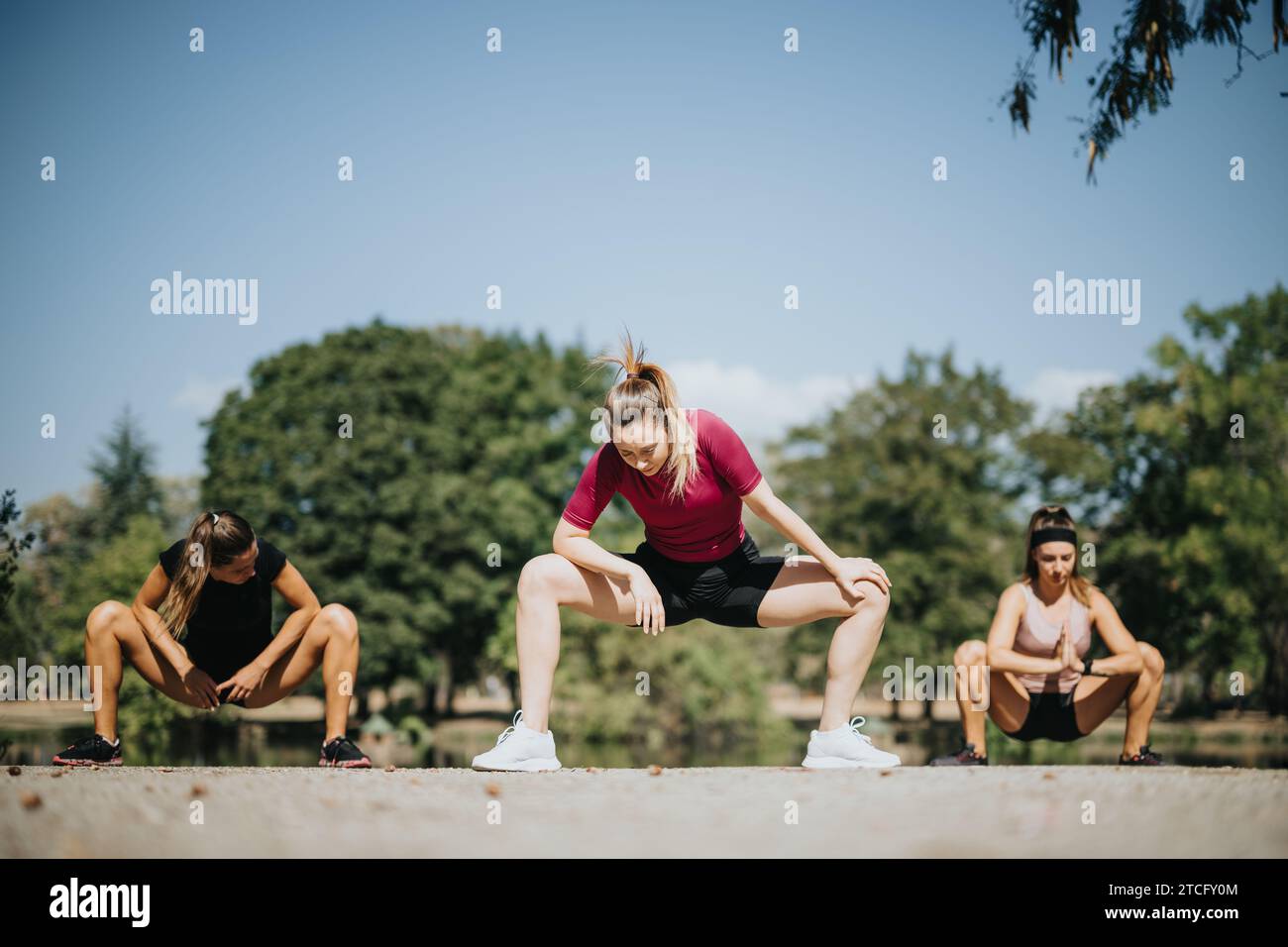 Pre workout exercises hi-res stock photography and images - Alamy