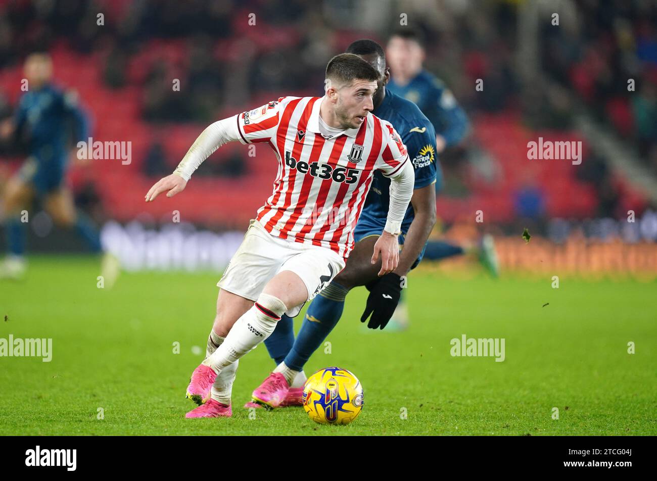 Stoke City's Lynden Gooch in action during the Sky Bet Championship ...