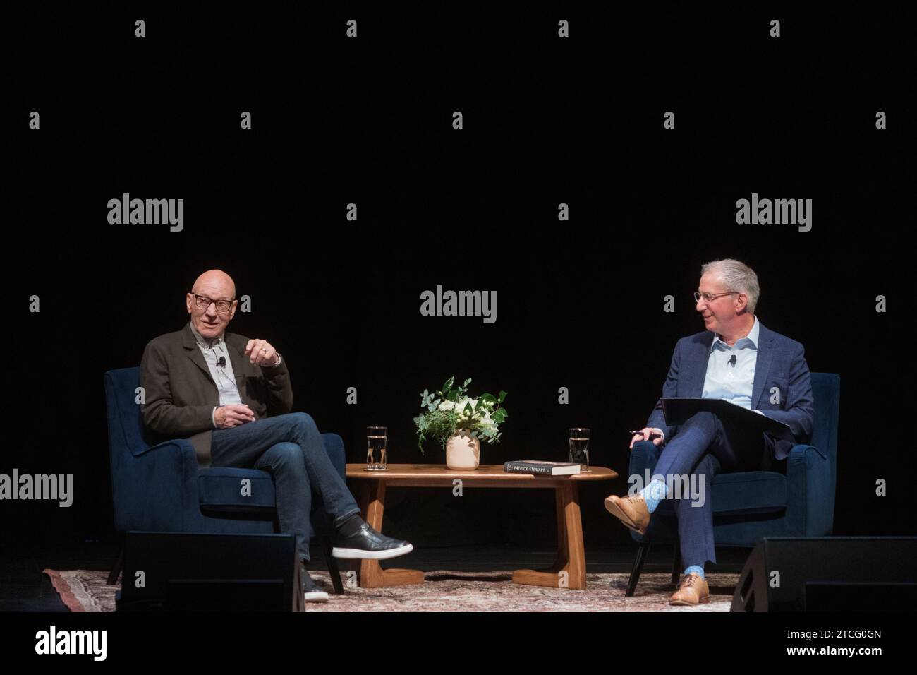 December 7, 2023: Sir Patrick Stewart speaks about his new memoir ...