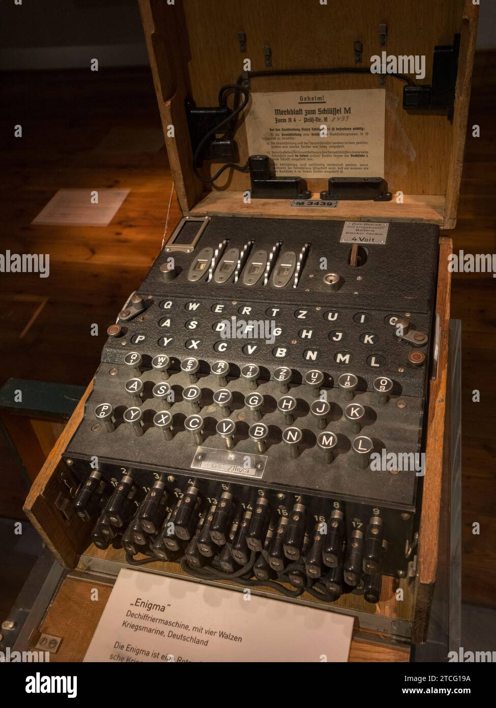 Deciphering machine hi-res stock photography and images - Alamy