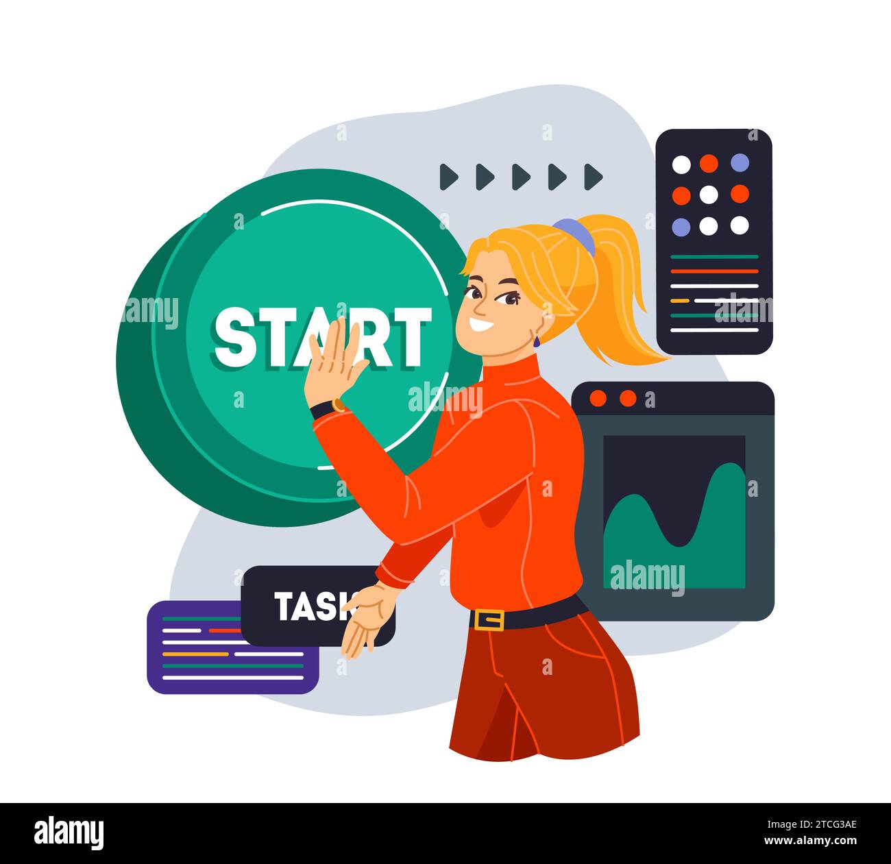 Person building career vector concept Stock Vector Image & Art - Alamy