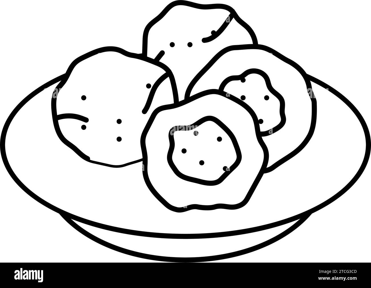 Arancini Stock Vector Images - Alamy
