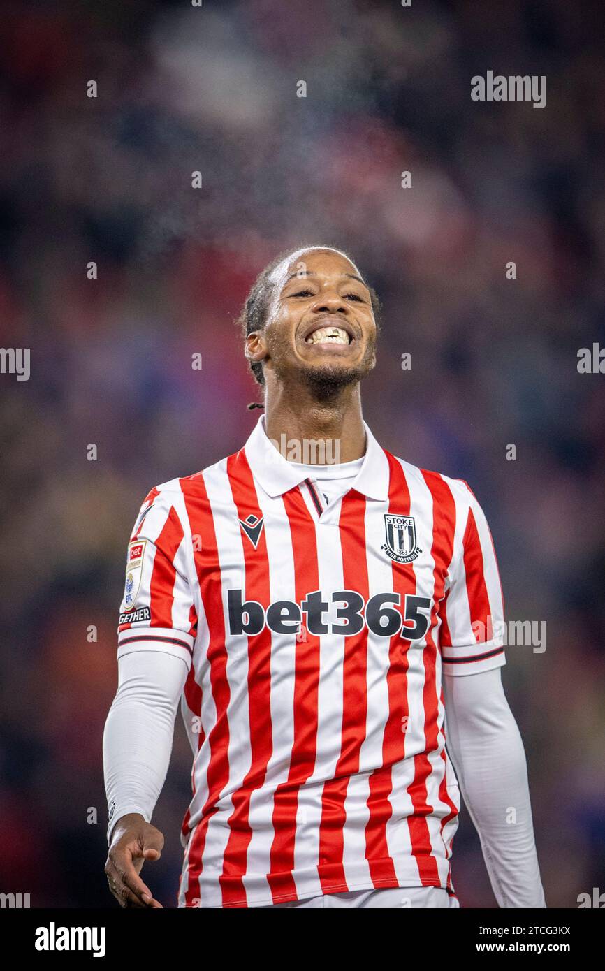 12th December 2023; Bet365 Stadium, Stoke, Staffordshire, England; EFL ...
