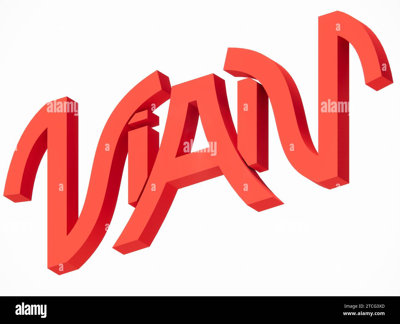 Logo Symbol 3D Name Writing Liam, Lian, Vian, Viam, suitable for use on ...