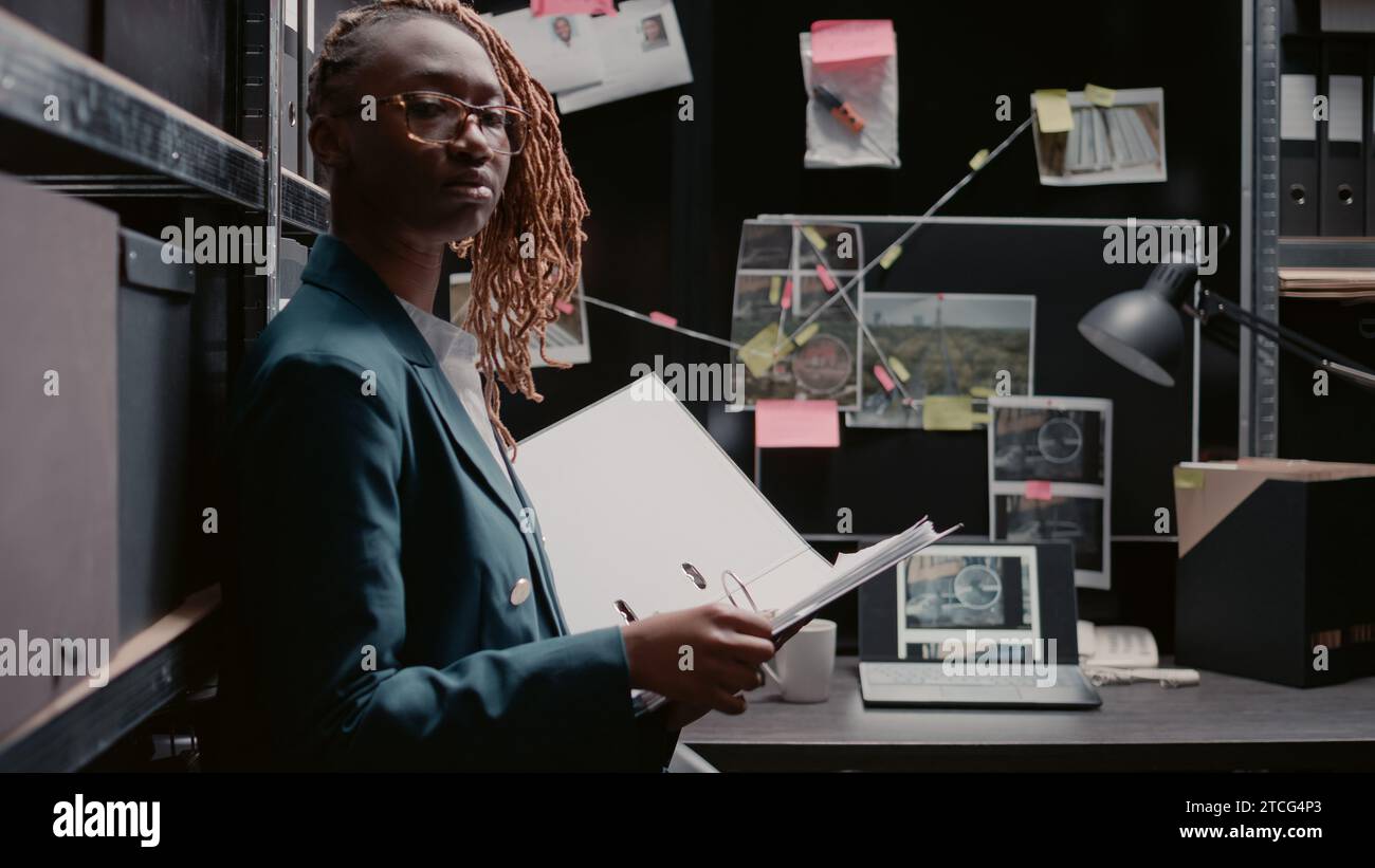 Reviewing identification papers hi-res stock photography and images - Alamy