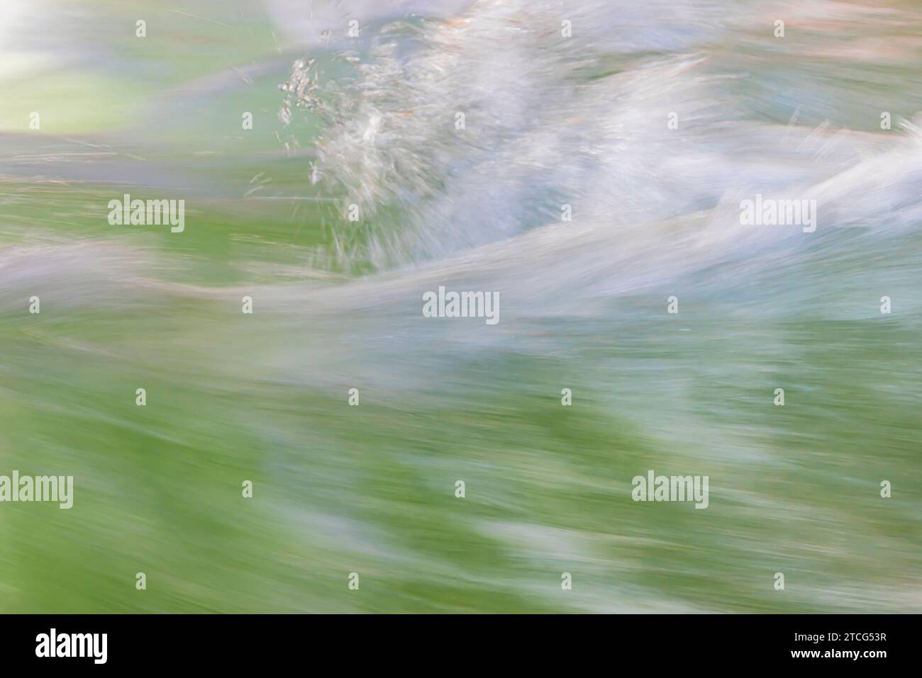 The fast glacial waters of the Dosewallips River, Olympic National ...