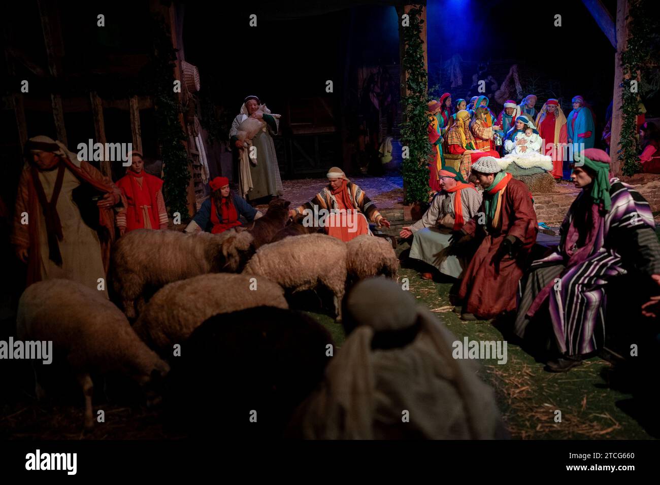 The wintershall nativity play hi-res stock photography and images - Alamy