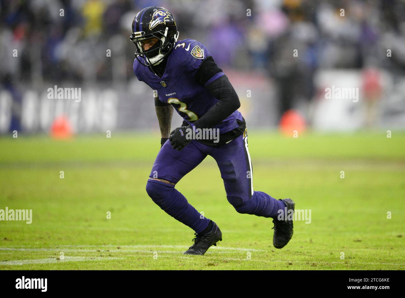 Baltimore Ravens wide receiver Odell Beckham Jr. (3) in action during ...