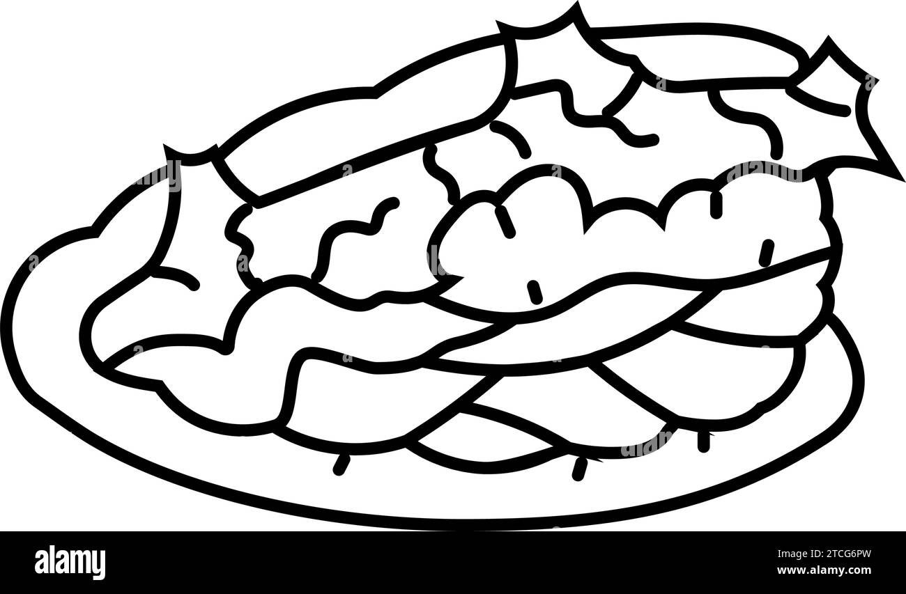 Kebab doner illustration Black and White Stock Photos & Images - Alamy