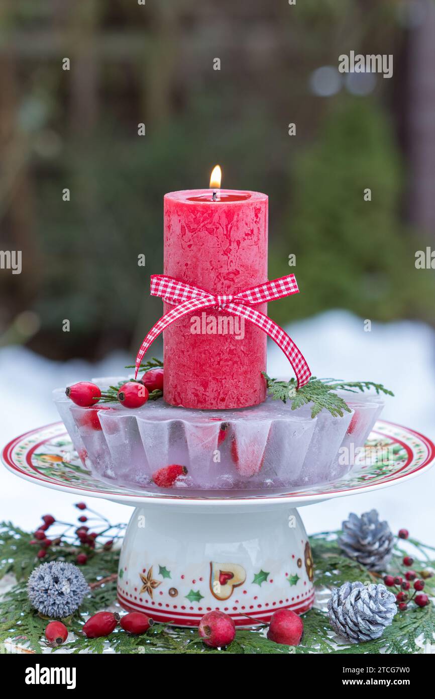 Candle advent season christmas hi-res stock photography and images - Alamy
