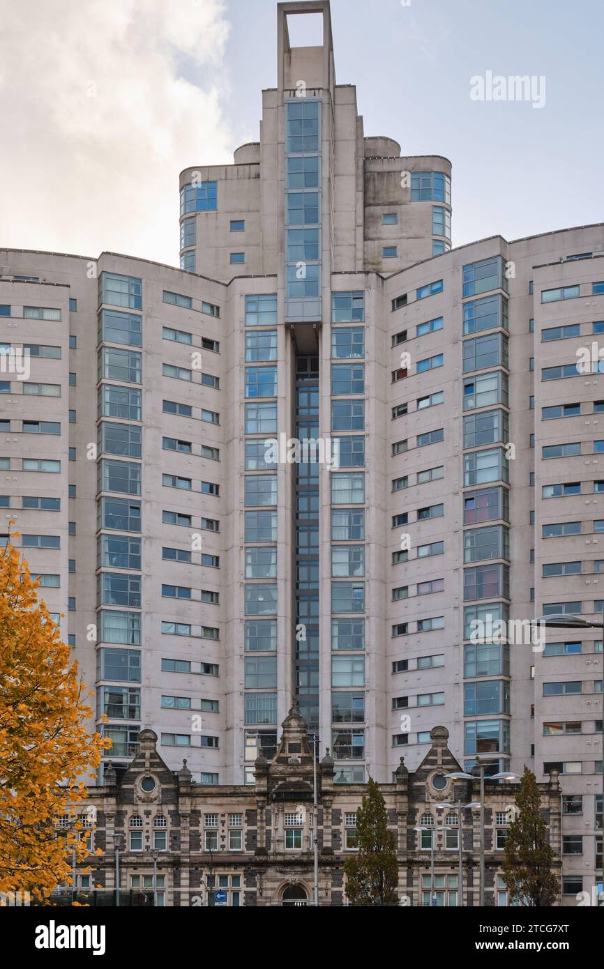 Modern Altolusso apartment building in the city centre. Designed around ...