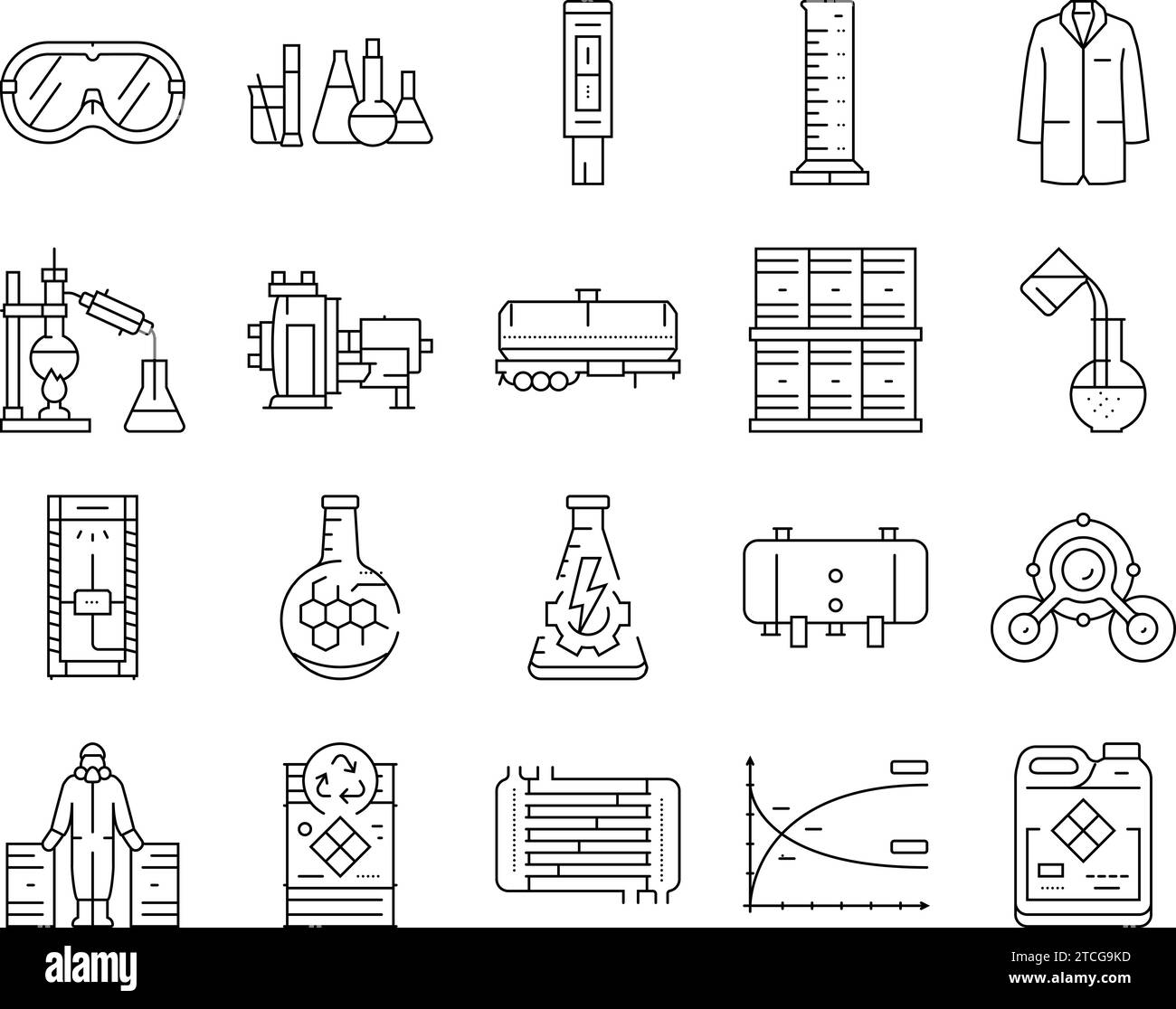 Engineer lab test construction Stock Vector Images - Alamy